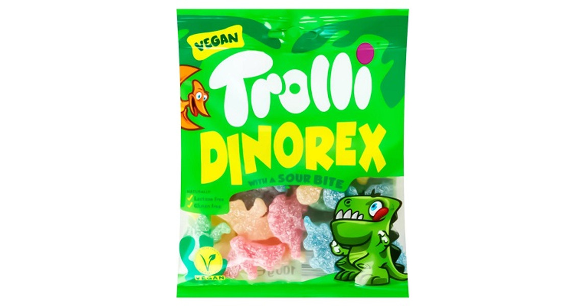 Trolli Dinórex 100g - Édesség webáruház - sixi.hu