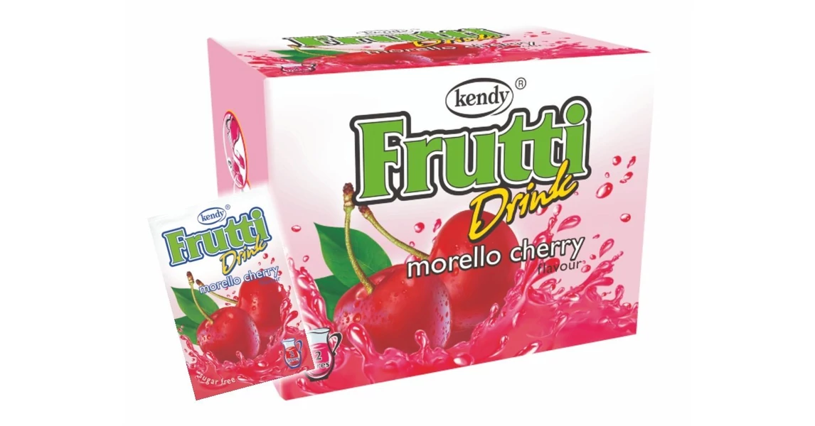 Kendy Frutti Drink Italpor 8.5G Cseresznye Morello-Cherry - Édesség ...