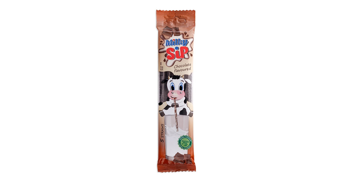 Milky Sip Szívószál 30g Chocolate - Édesség webáruház - sixi.hu