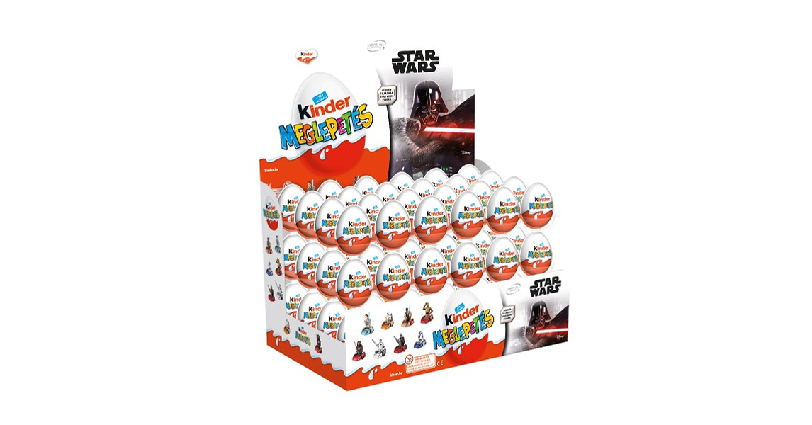 Kinder Tojás T72 20g Star Wars - Ferrero Magyarország Kft. - Édesség ...