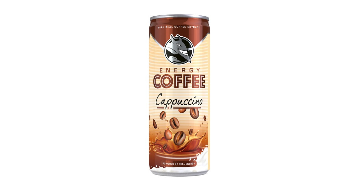 Hell Energy Coffee 250Ml Cappuccino - Édesség webáruház - sixi.hu
