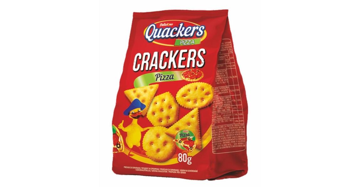 Quackers 80G Crackers Pizza - Sixi Webshop