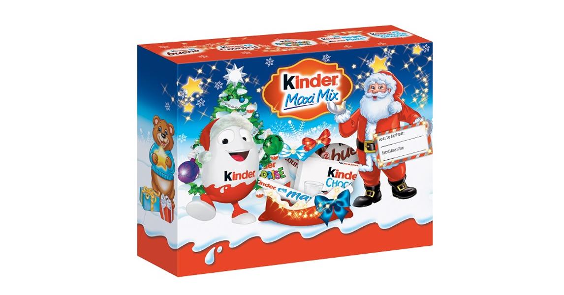 Kinder Maxi Mix Box 223G Xmas - FERRERO - Édesség webáruház - sixi.hu