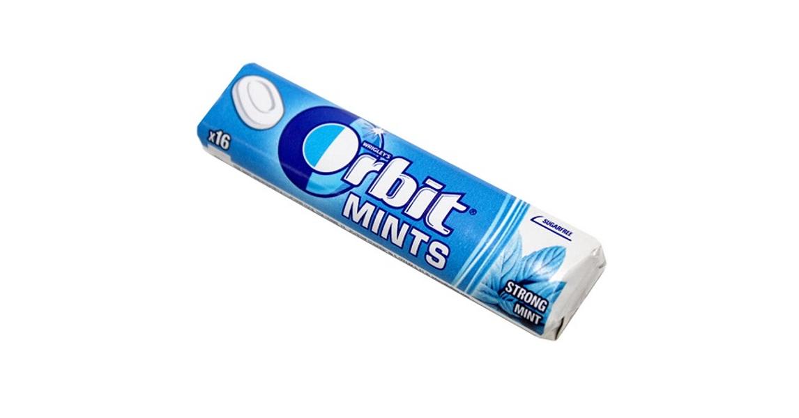 Orbit Strong Mint 28G Cukormentes Cukorka - Édesség webáruház - sixi.hu