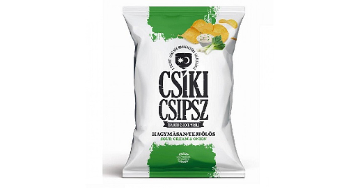 Csíki Csipsz 20g Hagymásan-Tejfölös - Édesség webáruház - sixi.hu