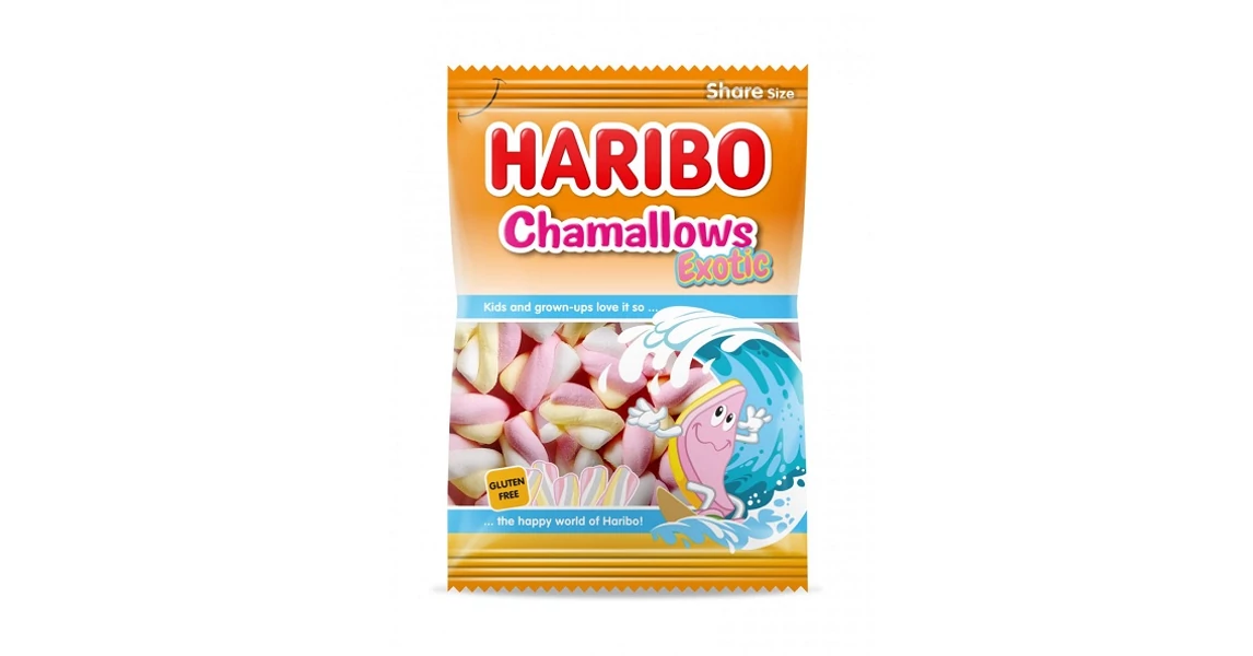 Haribo Chamallows 175G Exotic - Édesség webáruház - sixi.hu