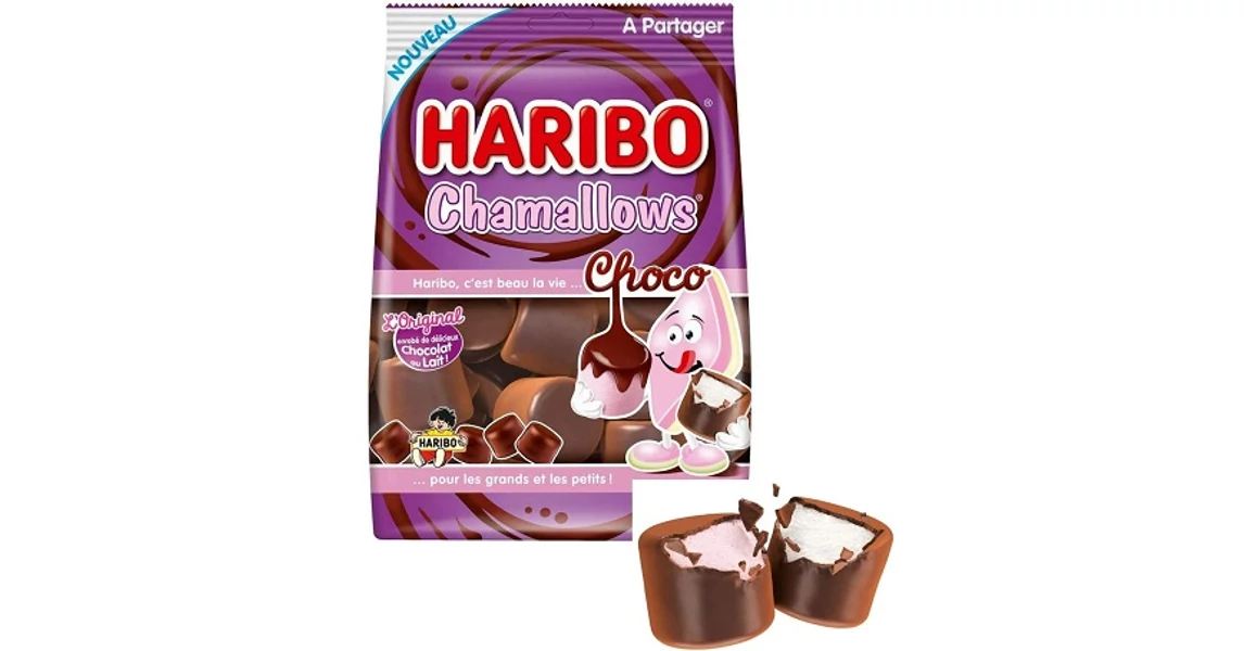 Haribo 160G Chamallow Choco - Édesség webáruház - sixi.hu