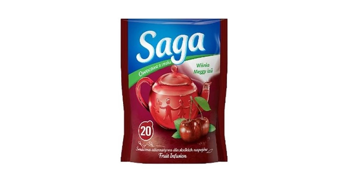 Sága Gyüm.Tea 34G Meggy - Édesség webáruház - sixi.hu