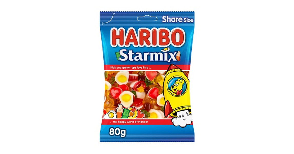Haribo 80G Starmix - Haribo Hungaria Kft. - Édesség webáruház - sixi.hu