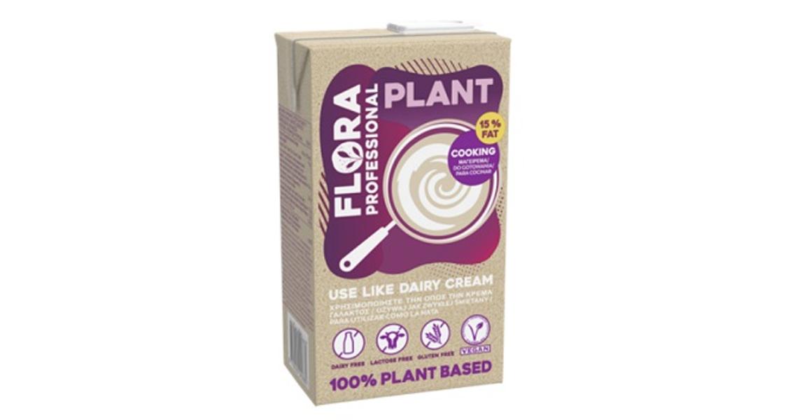 Flora Plant Cream 1L Főzőkrém Vegán 15% Növényi UHT - Édesség webáruház ...