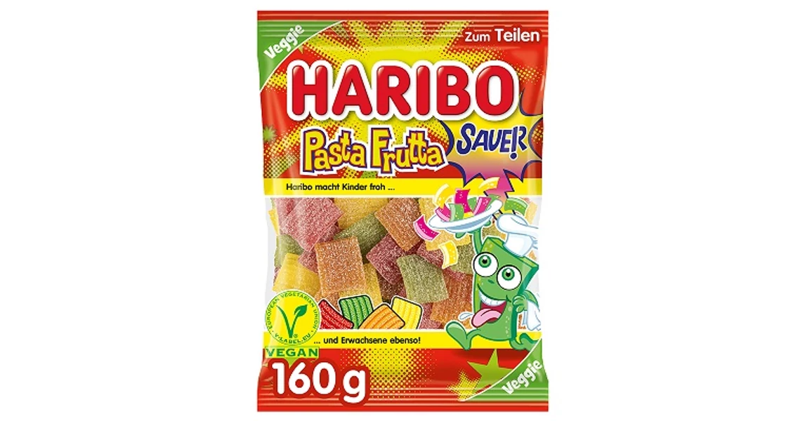 Haribo 160G Pasta Frutta - Édesség webáruház - sixi.hu
