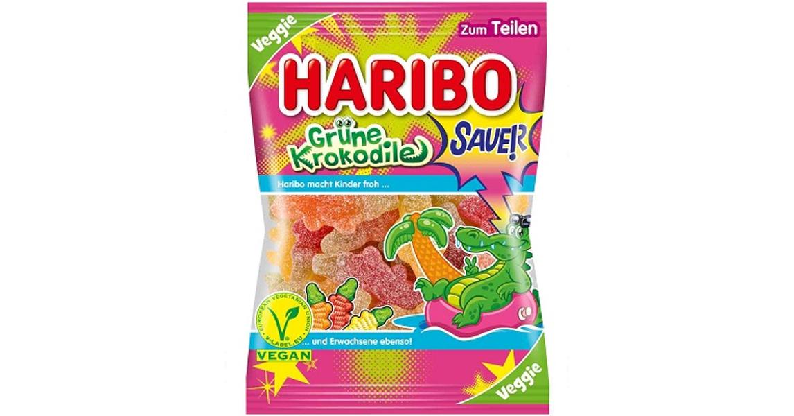 Haribo 175G Grüne Krokodile Sauer - Édesség webáruház - sixi.hu