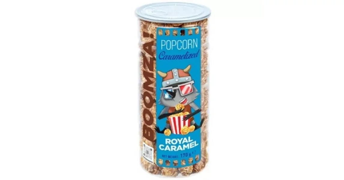 Boomza! Popcorn 170G Royal Caramel - Édesség webáruház - sixi.hu