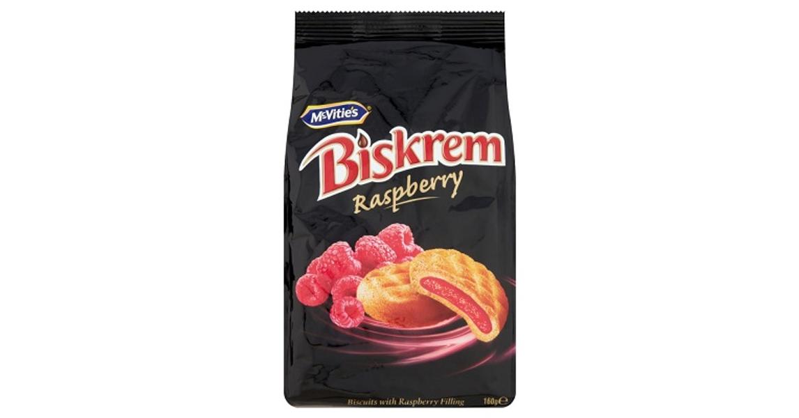 McVitie's Biskrem Kesz 160G Raspberry /PLBI0003/ - Édesség webáruház ...