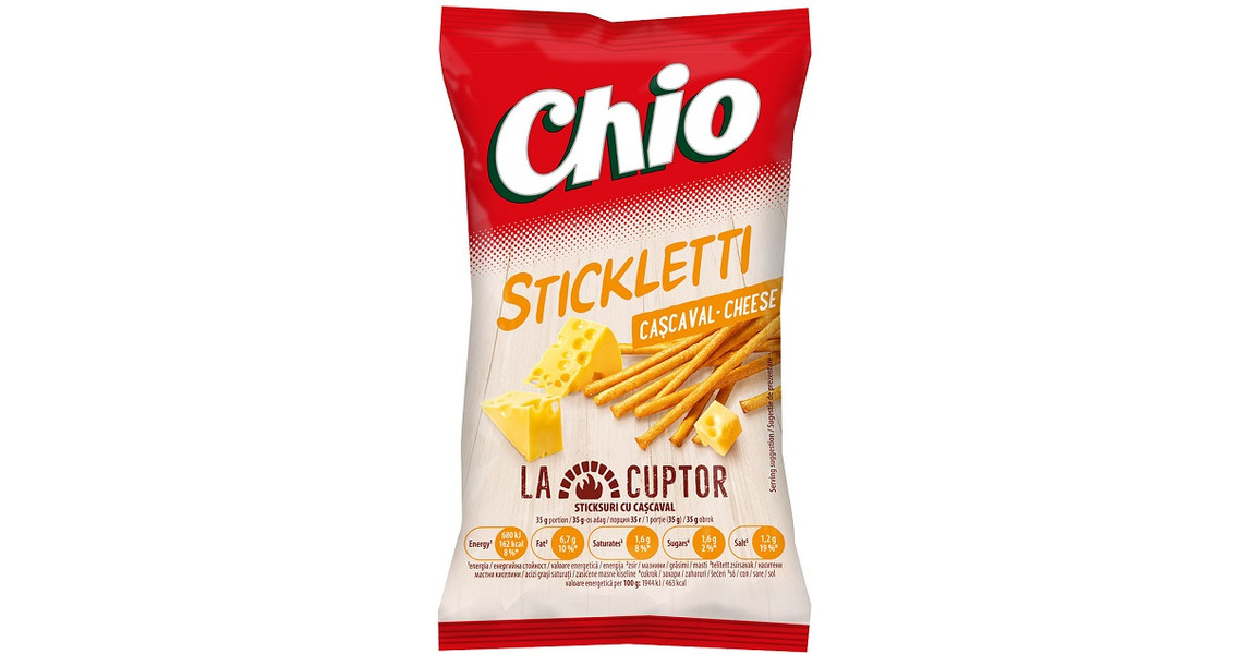 Chio Stickletti 35G Sajtos - Intersnack Magyarország Kft. - Édesség ...