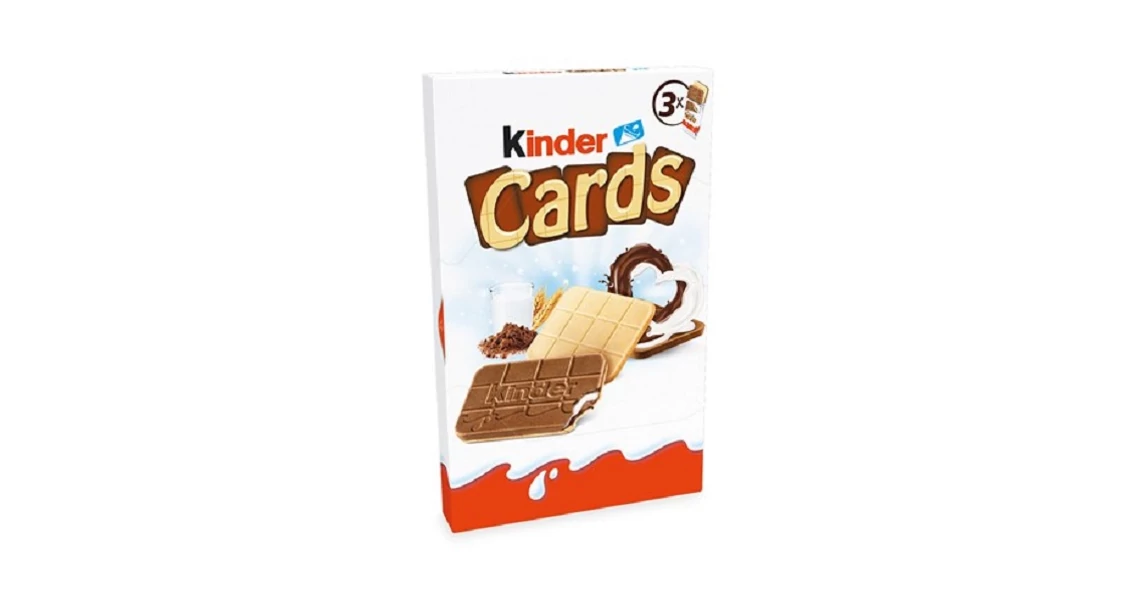 Kinder Cards T(2x3) 76,8G - Édesség webáruház - sixi.hu