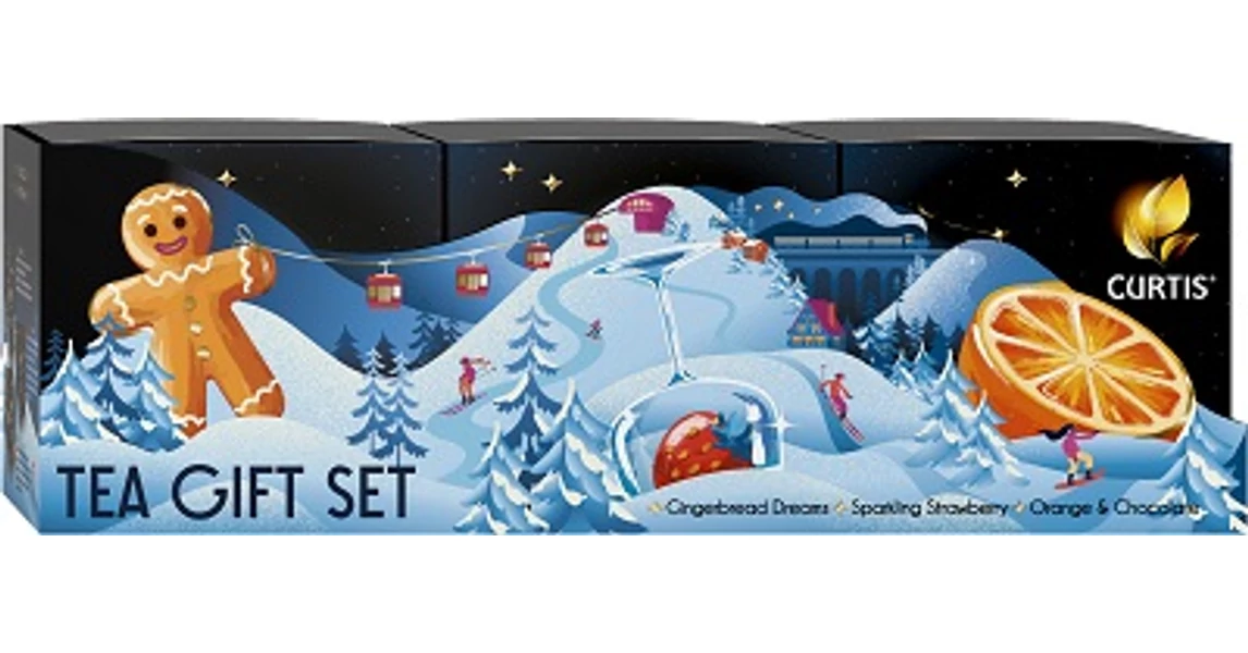 Curtis Tea Gift Set 63,6G - Édesség webáruház - sixi.hu