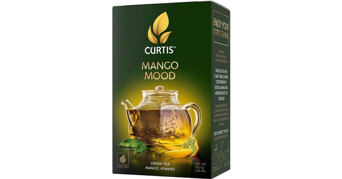 Curtis Mango Mood 100G Zöld Szálas Tea - Édesség webáruház - sixi.hu