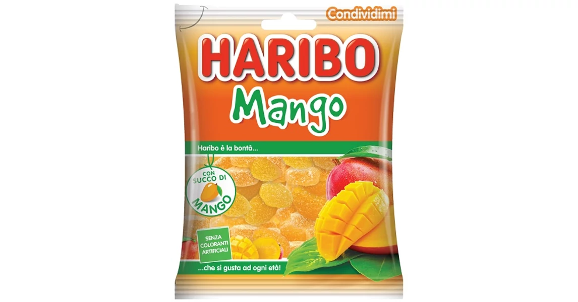 Haribo 160G Mango - Édesség webáruház - sixi.hu