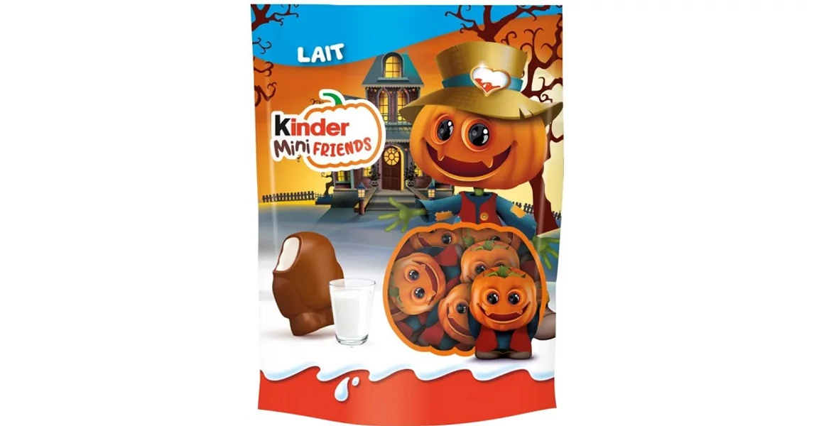 Kinder 122G Halloween Mini Friends Milk - Édesség webáruház - sixi.hu