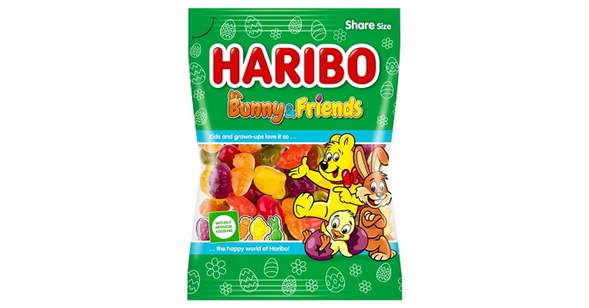 Haribo 175G Bunny And Friends - Édesség webáruház - sixi.hu