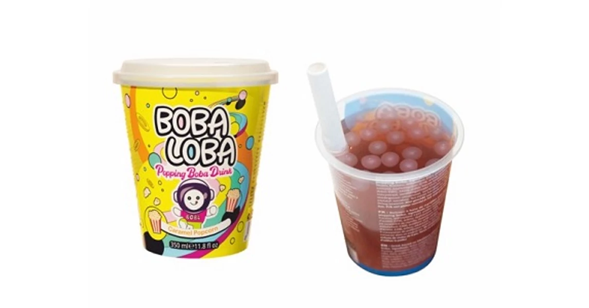 Boba Loba Caramel-Popcorn 350 ML - Édesség webáruház - sixi.hu