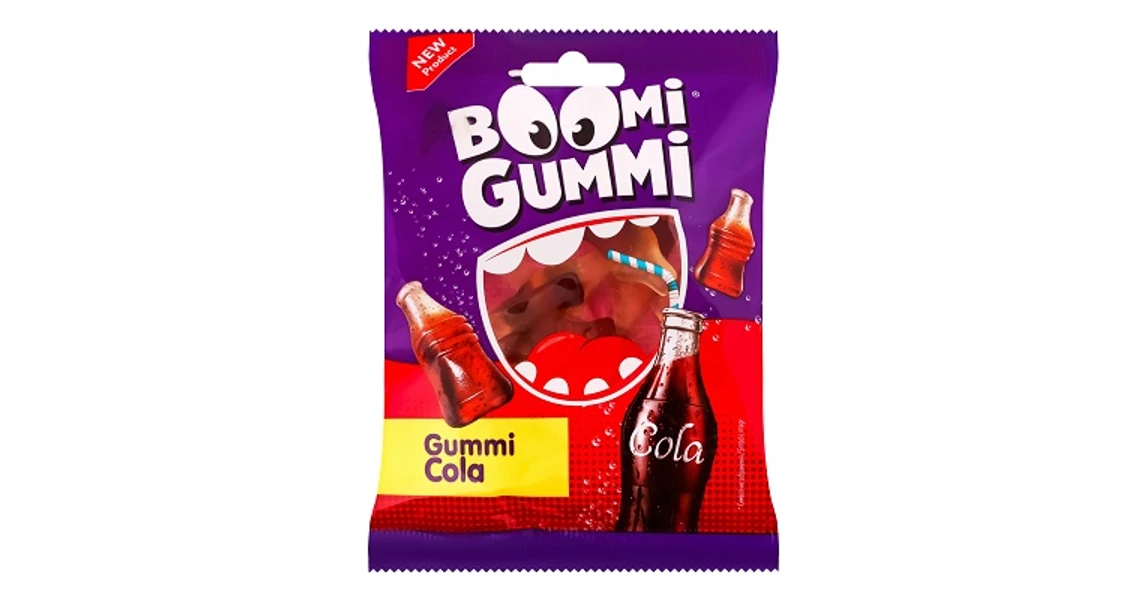 Millenium BOOM Cola ízű gumicukor 70G - Édesség webáruház - sixi.hu
