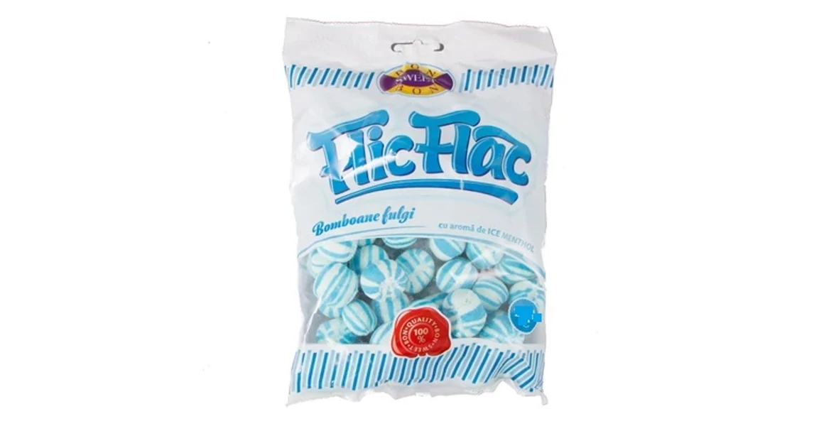 Flic-Flac 70G Ice Mentol Pehelycukor - Édesség webáruház - sixi.hu