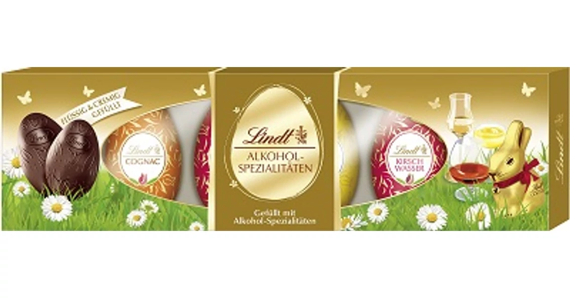 Lindt Alcohol Eggs Assorted 108G LNFI1804 - Édesség webáruház - sixi.hu