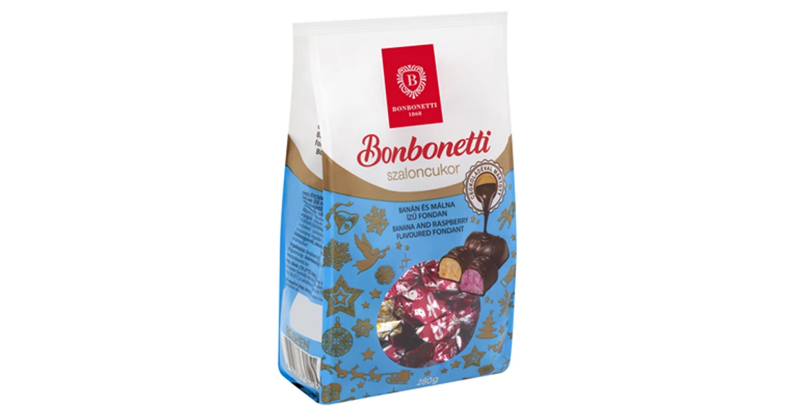 Szaloncukor 280G Bonbonetti Banán-Málna Konzum - Édesség webáruház ...