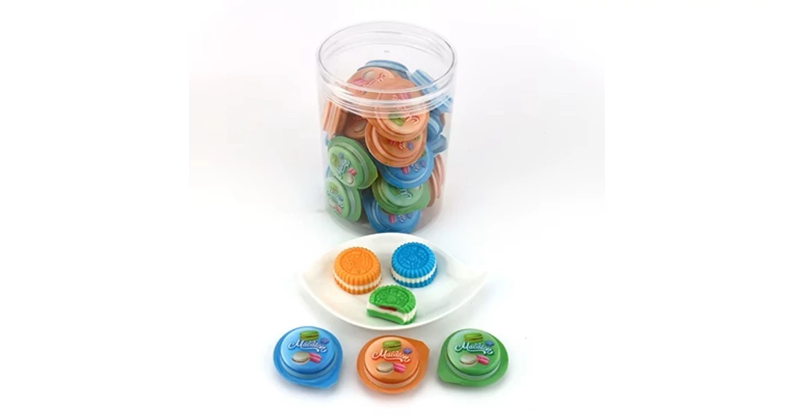 Macaron Gummy 10G Gyümölcs ízű zselécukor - Édesség webáruház - sixi.hu