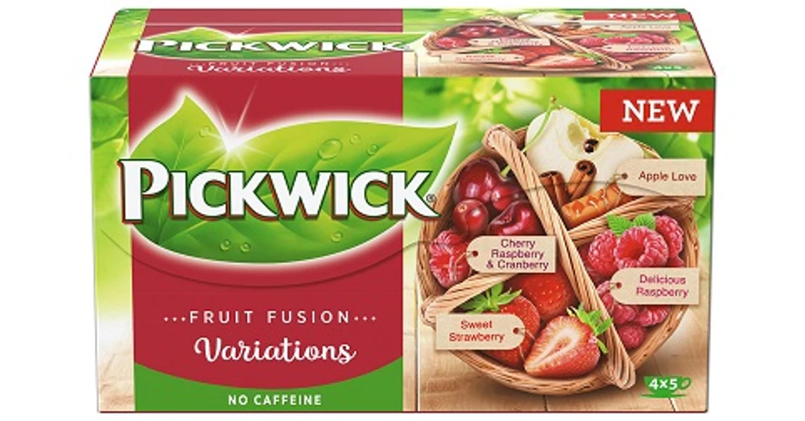 Pickwick Tea 30G Fruit Variations (Piros) Alma, Málna, Eper, Meggy ...
