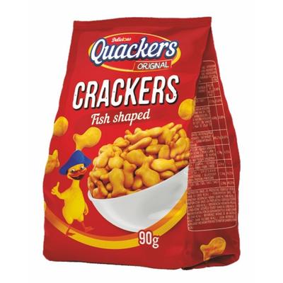 Quackers 90G Crackers Fish Shaped - Édesség webáruház - sixi.hu