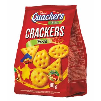 Quackers 80G Crackers Pizza - Édesség webáruház - sixi.hu
