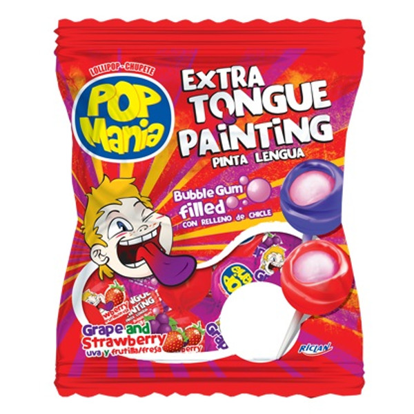 Riclan 850G Pop Mania Extra Tongue Nyalóka 17g 50db-os - Édesség ...
