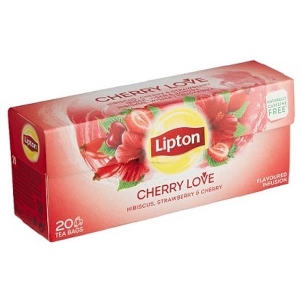Lipton 32 G Fruit Tea Cherry Love - Édesség webáruház - sixi.hu